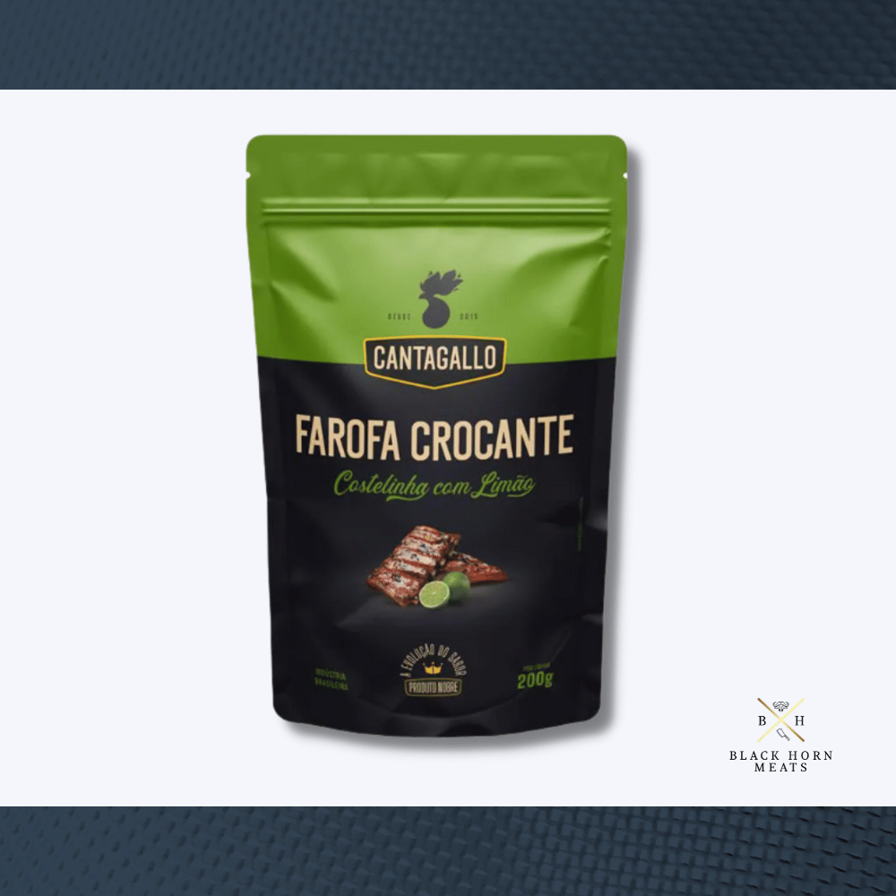 Farofa Crocante de Costelinha c/ Limão Cantagallo | Black Horn Meats