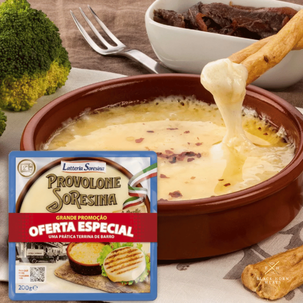 Queijo Provolone Latteria Soresina + Terrina Grátis | Black Horn Meats